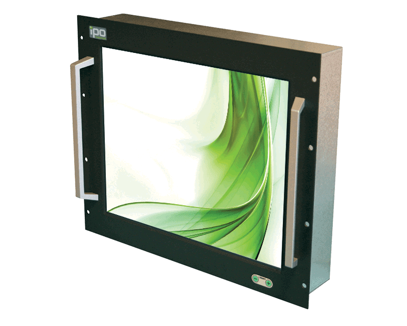 IRSVGA 19F, IRSVGA Industrial rack mount monitor IRSVGA 19F- IPO ...